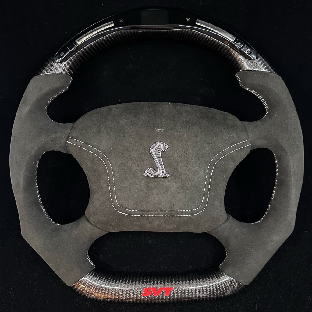 1994-2004 Ford Mustang SN95 Carbon Fiber Steering Wheel – Destroyed Kustoms