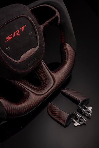 2015-24 Dodge Challenger Hellcat Kustom Steering Wheel – Destroyed Kustoms